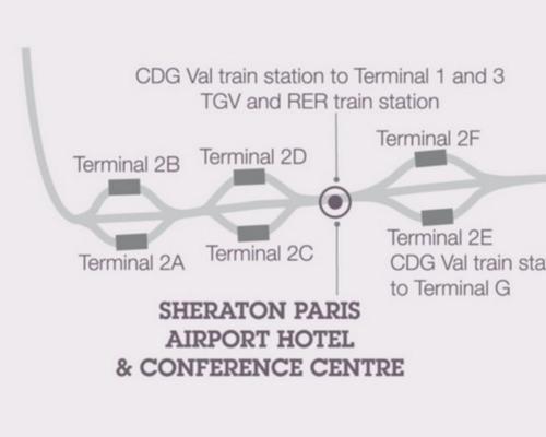 Sheraton Paris Airport Hotel Terminal Roissy Charles de Gaulle 4 étoiles